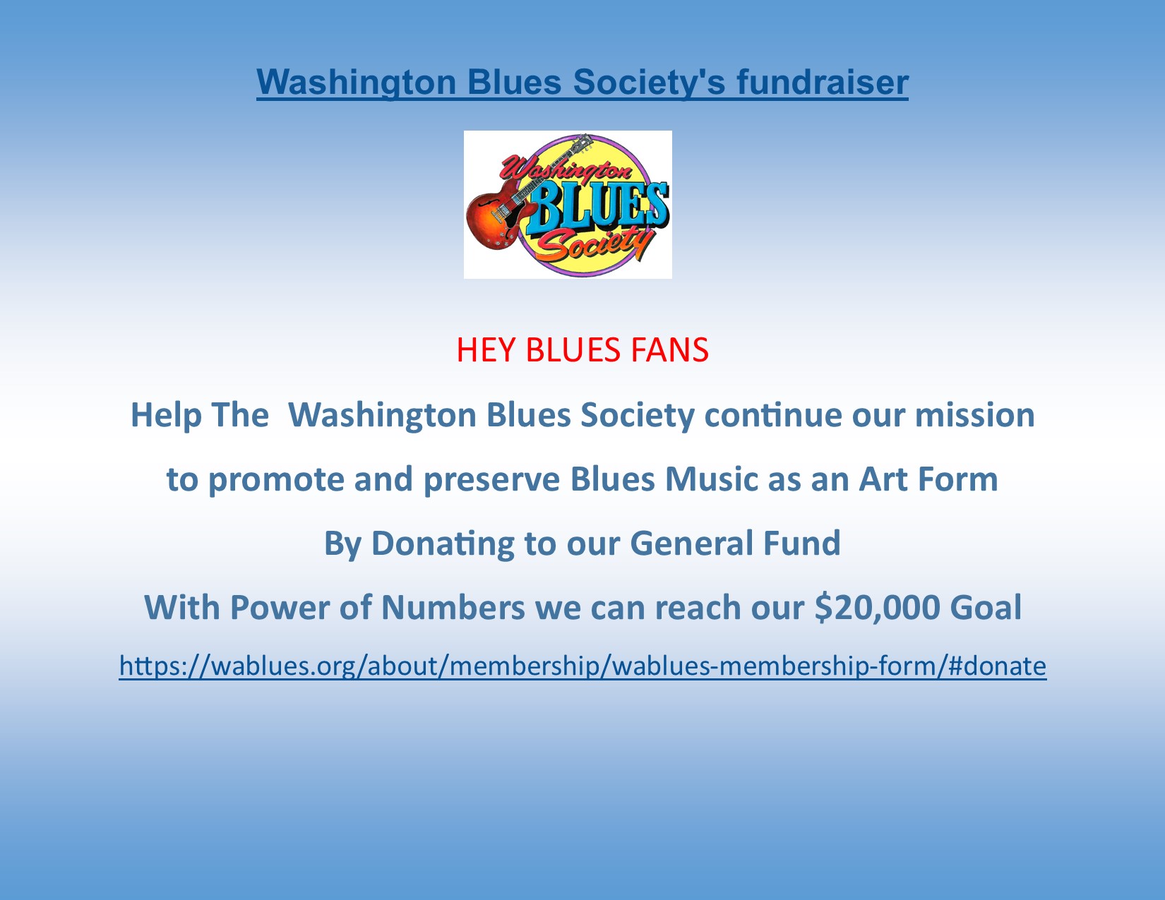 Home - Washington Blues Society